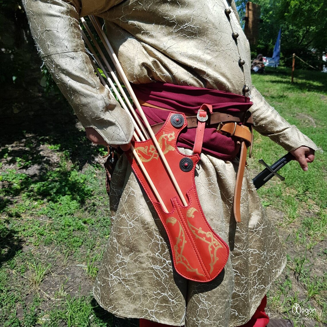 MOUNTED ARCHERY / Horseback Archery / Turkish Ottoman QUIVER - Etsy