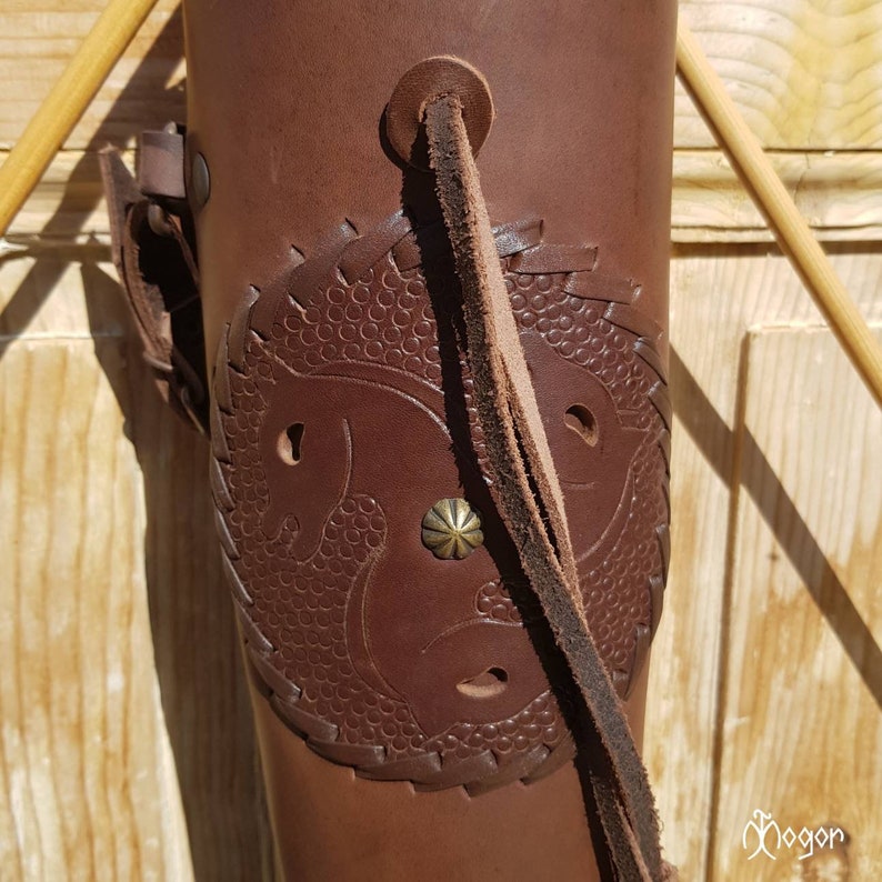 Leather Side ARROW QUIVER / Traditional ARCHERY Quiver | Etsy