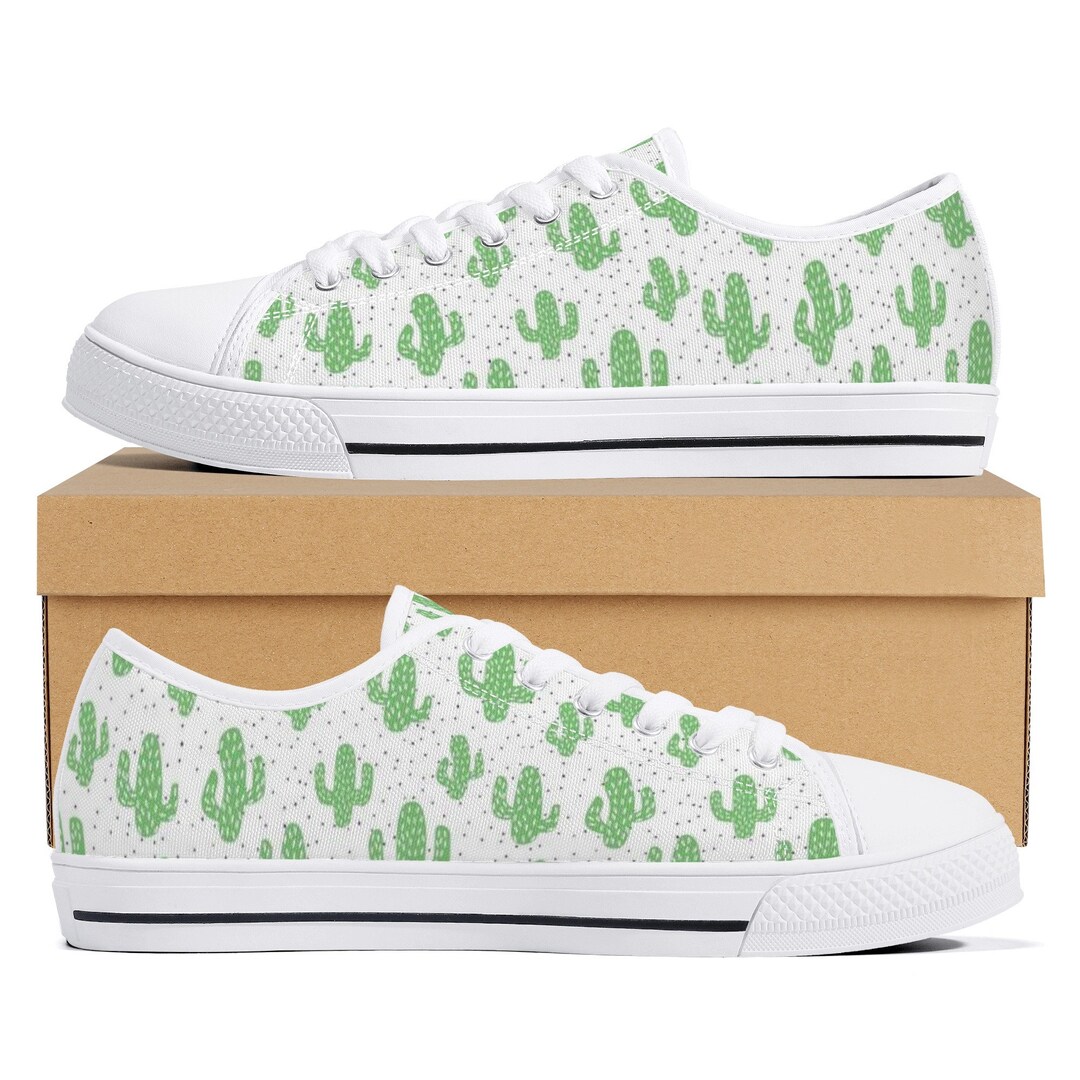 Zapatillas de cactus zapatillas de tenis zapatillas de lona. - Etsy España