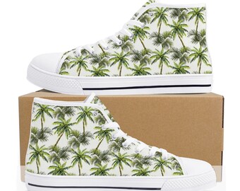 Palm Tree Converse - Etsy