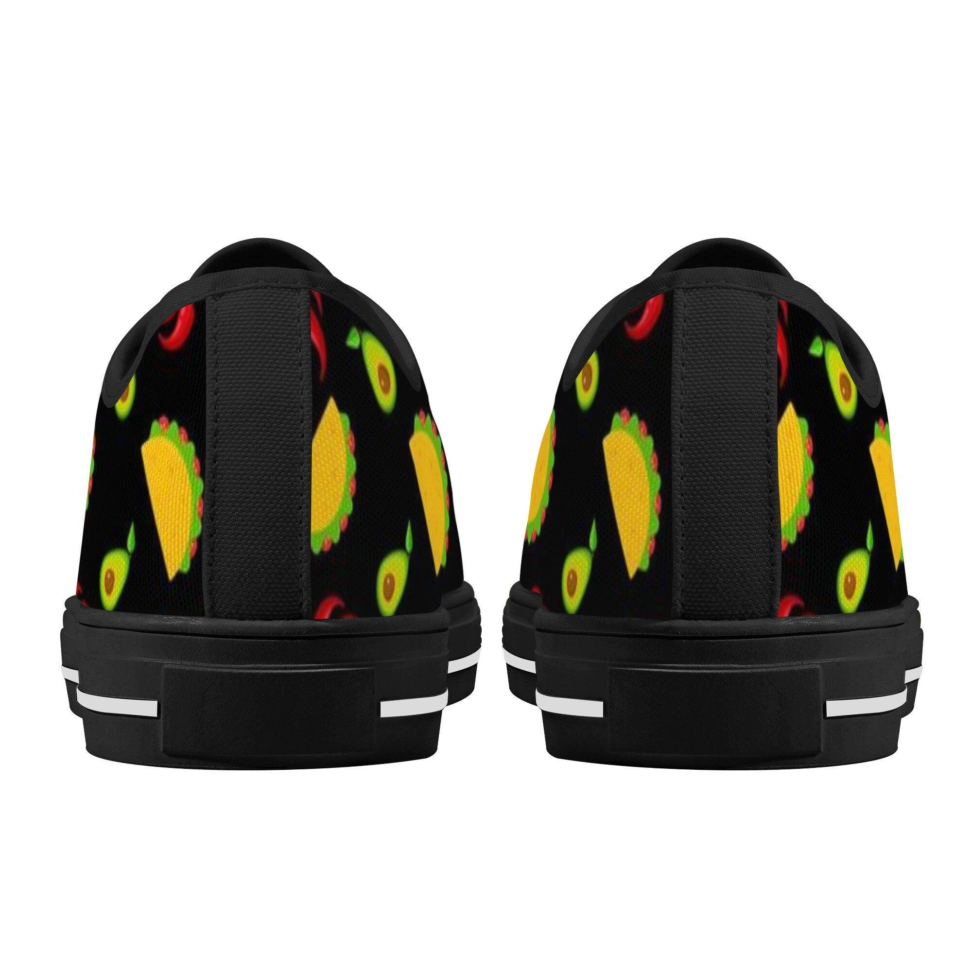 Taco Print Sneakers - Etsy
