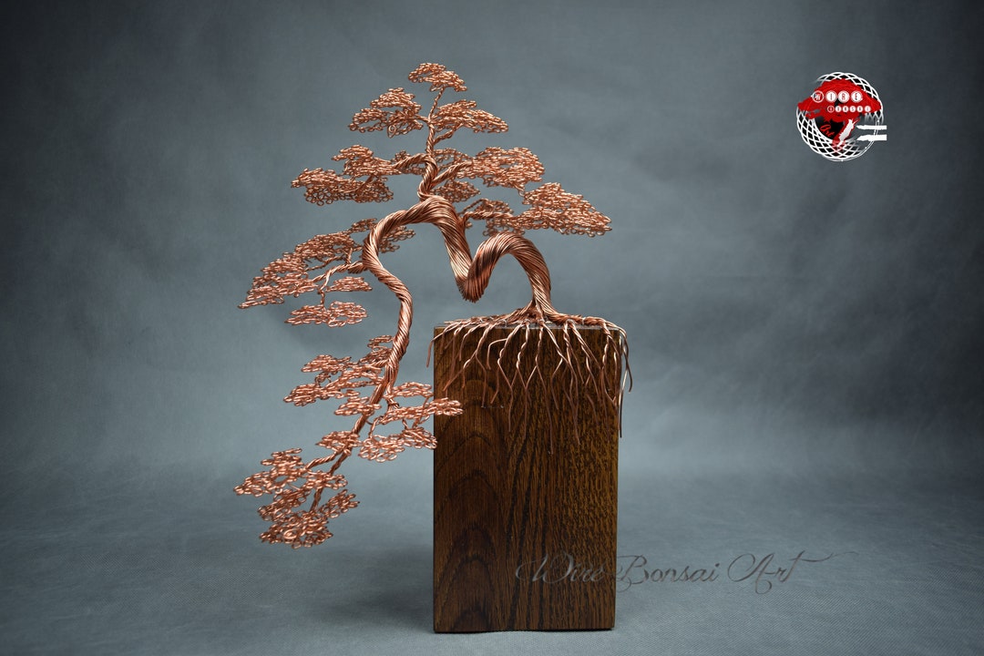 Cascade Copper Bonsai Tree | Copper Seven Wedding Anniversary ...