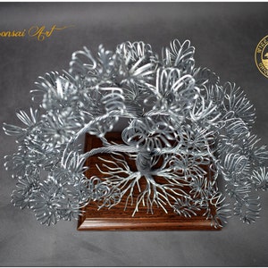 Wire Pine Tree Decoration for the Cabinet Steel Eleventh - Etsy