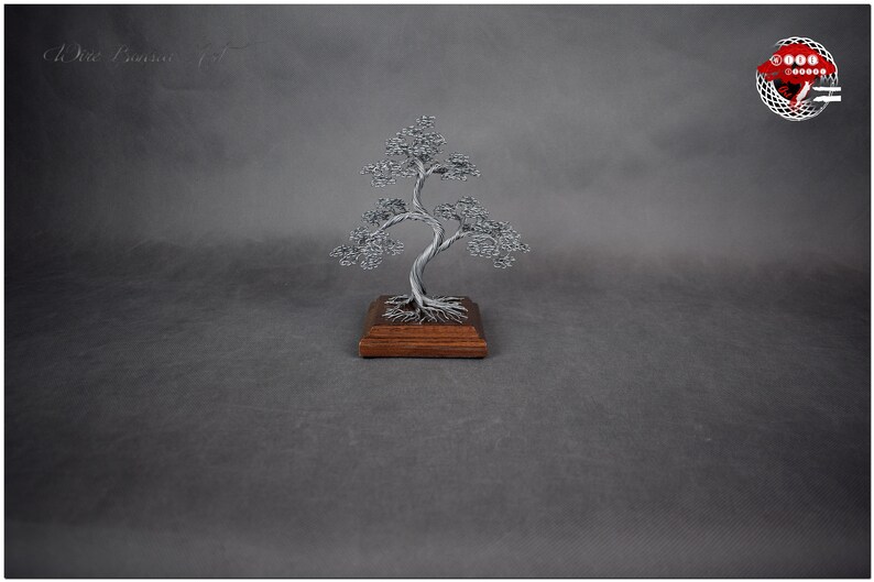 Mini wire bonsai made of steel wire | Etsy