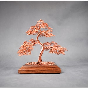 Copper Wire Bonsai Tree | Copper Anniversary | 7 Year Anniversary ...
