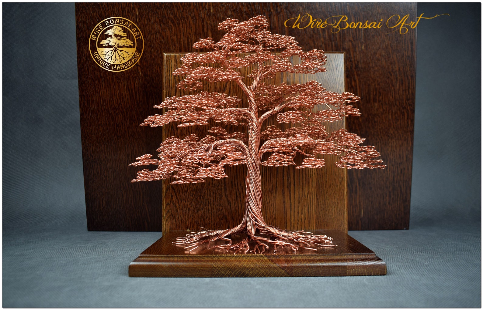 Bigger Copper Wire Bonsai Tree Copper Seven Wedding | Etsy