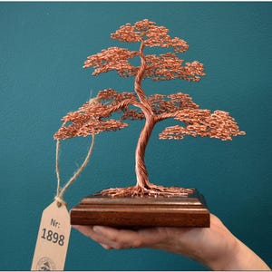 Copper Wire Bonsai Tree | Copper Anniversary | 7 Year Anniversary ...