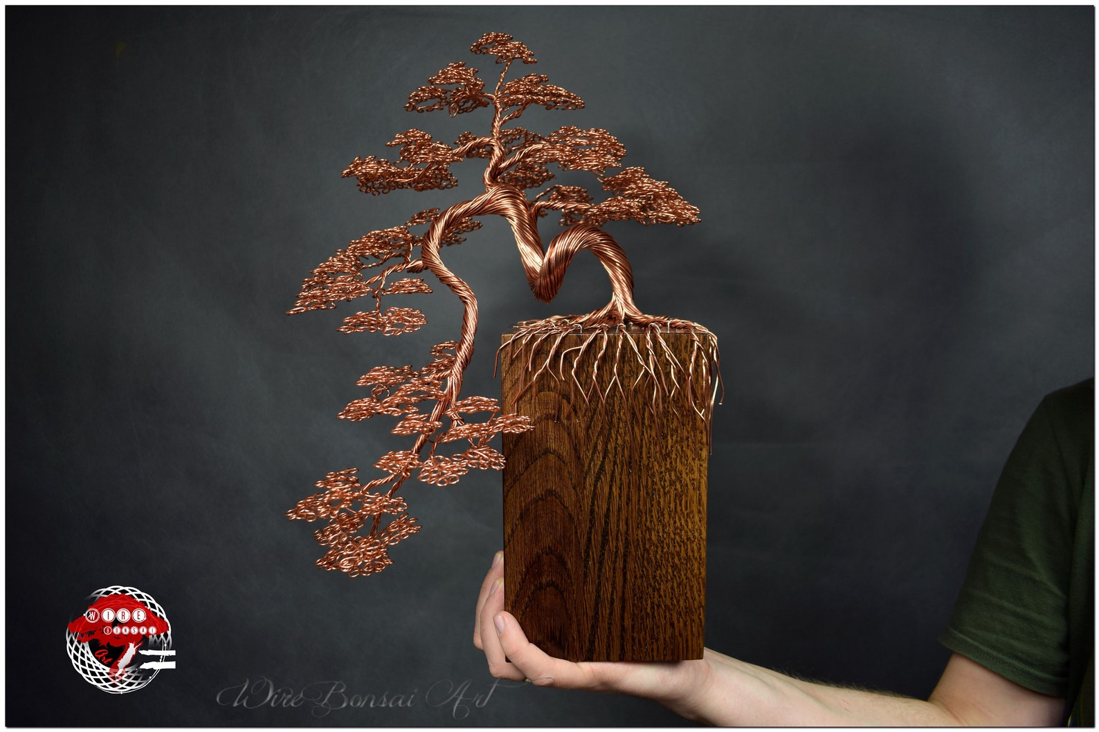 Cascade Copper Bonsai Tree | Copper Seven Wedding Anniversary ...