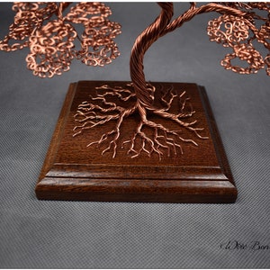 Copper Wire Bonsai Tree | Copper Anniversary | 7 Year Anniversary ...