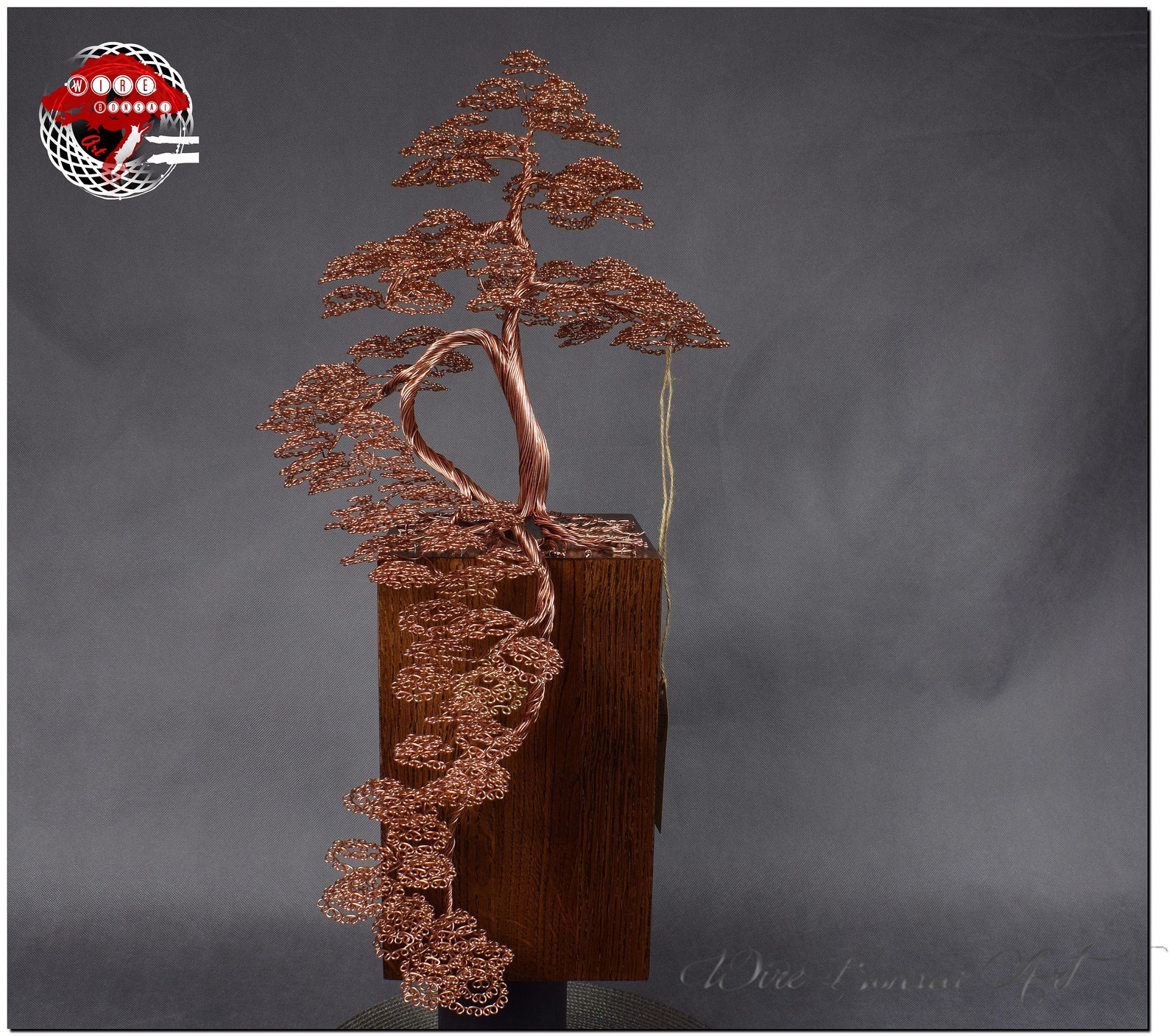 Large Copper Wire Bonsai Tree 7 Year Wedding Anniversary | Etsy