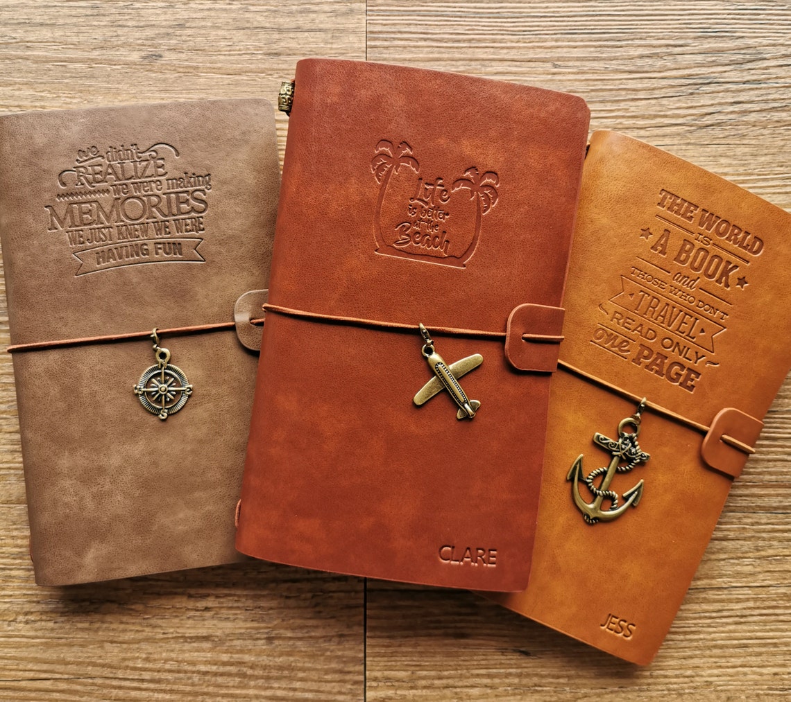 Personalised Travel Journal Notebook Ultimate Travel Gift - Etsy UK