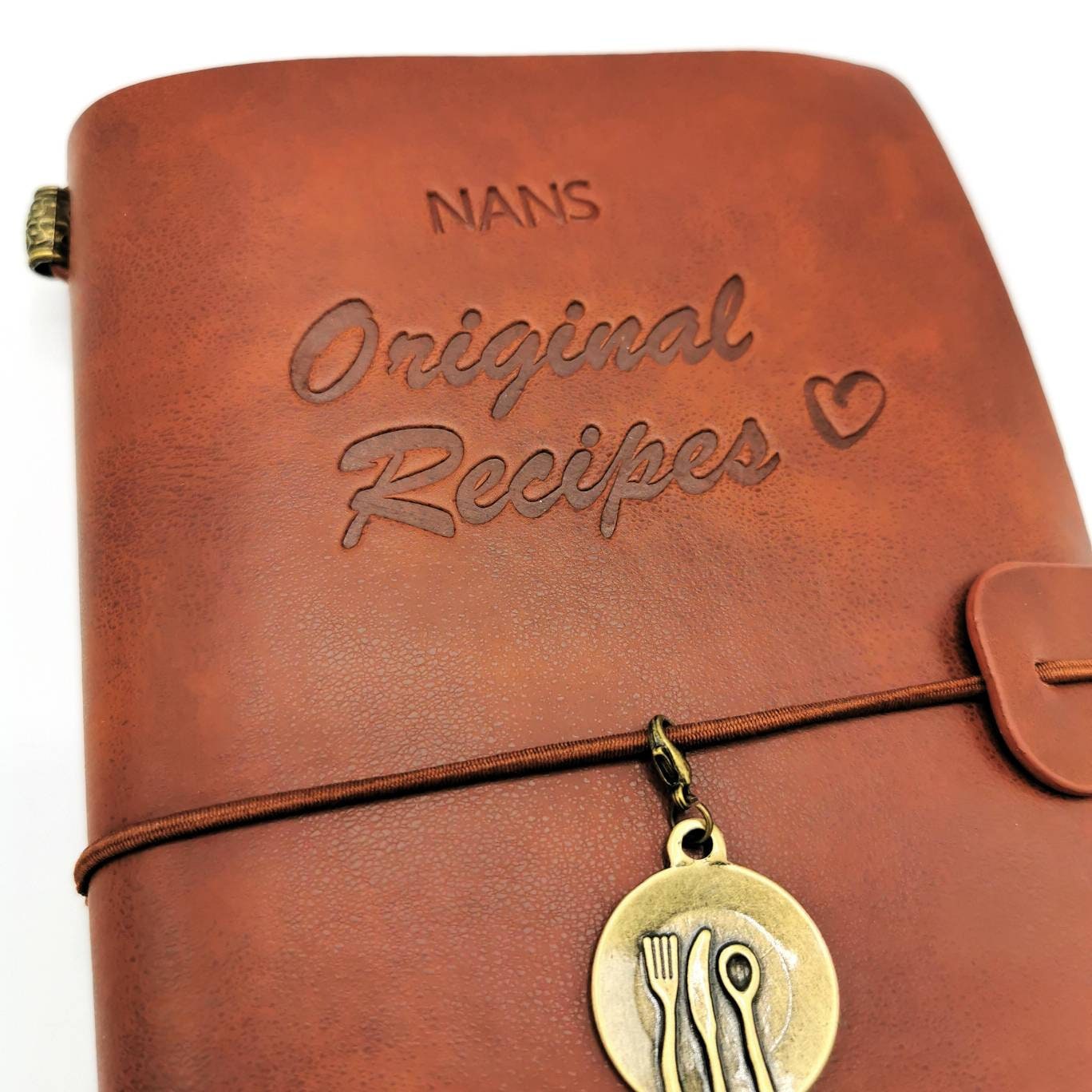 Personalised Cook Book Recipe Book Blank PU Leather New - Etsy