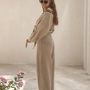 Wide Leg Pants and Front Tie Top PDF Pattern Bundle Sizes 34-44 in ...