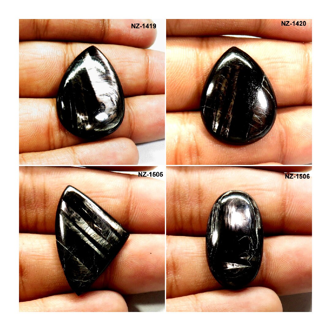 Hypersthene Gemstone, Natural Hypersthene Cabochon Wholesale Stone, AAA ...