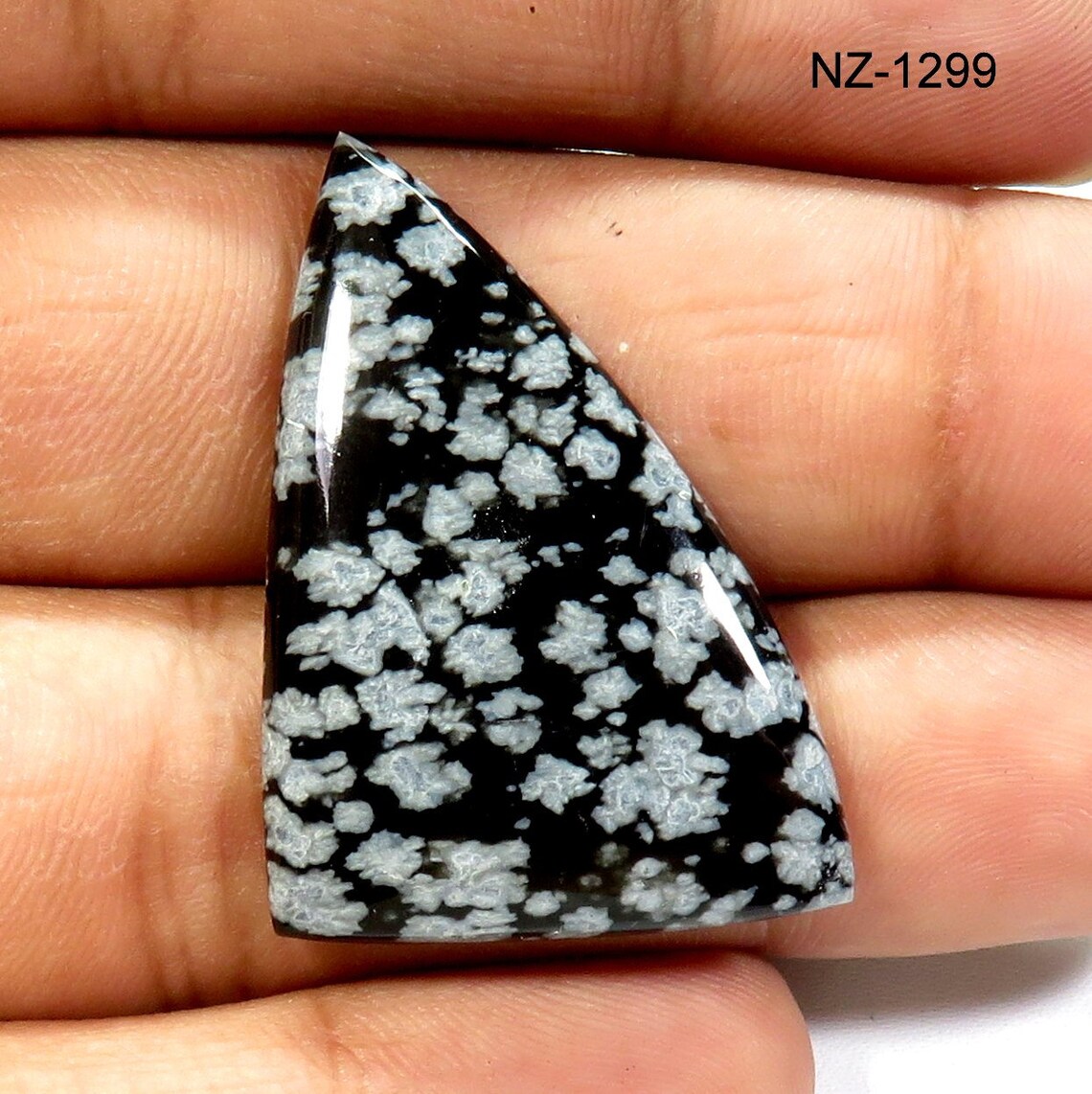 Amazing Snow Flake Obsidian Cabochon Loose Gemstone Designer - Etsy