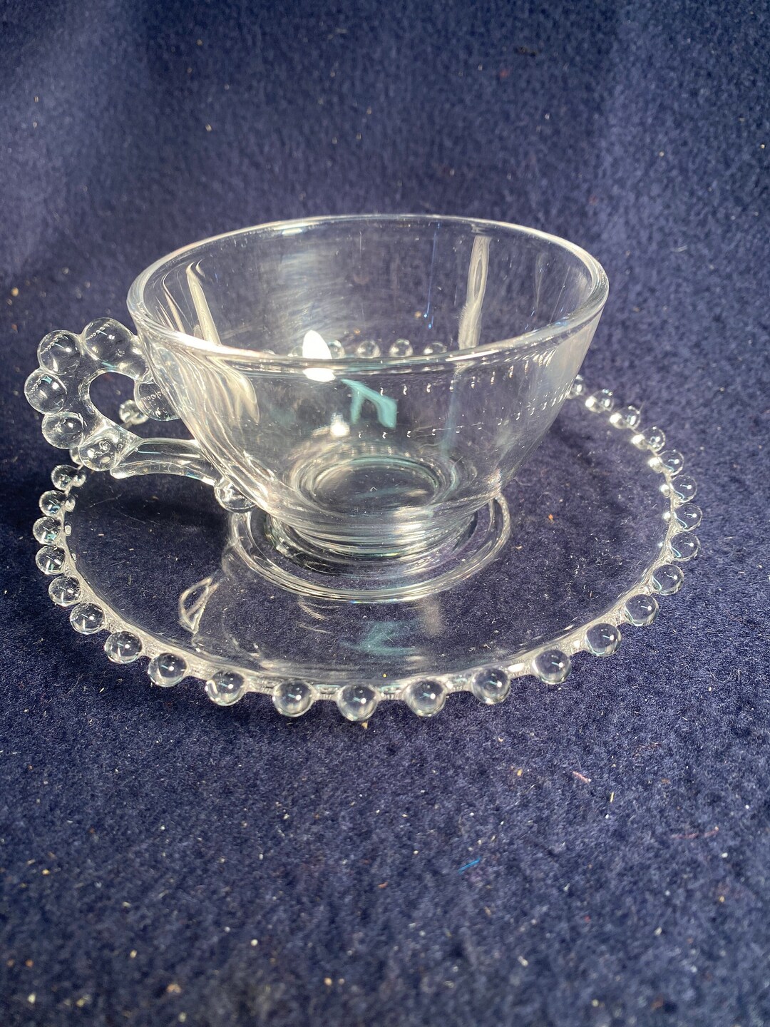 Candlewick Tea/coffee Cup & Saucer …6 Cup and Saucers Are Available - Etsy