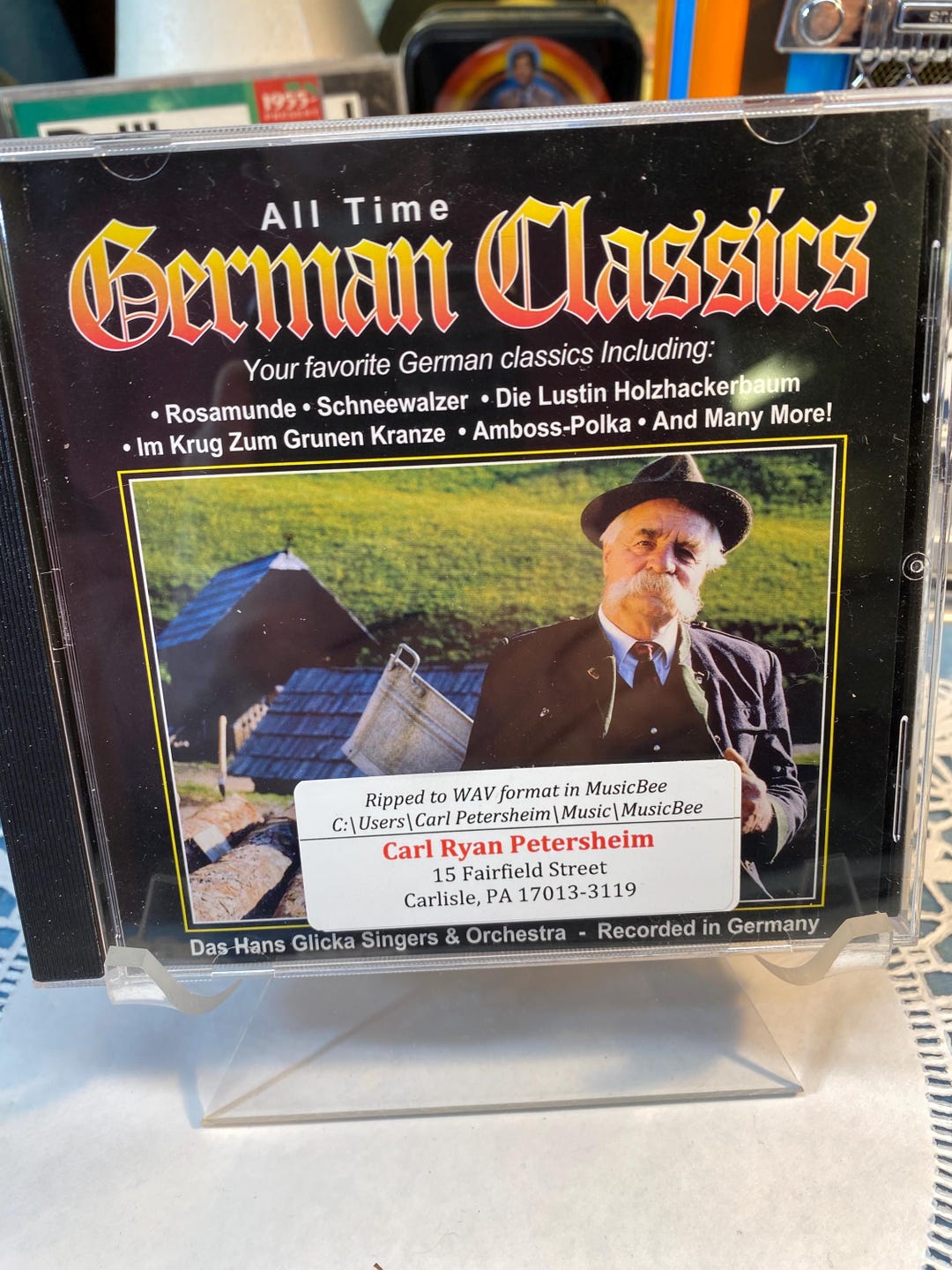 Cd…all Time German Classics by Hans Glicka Singers & Orchestra (CD ...