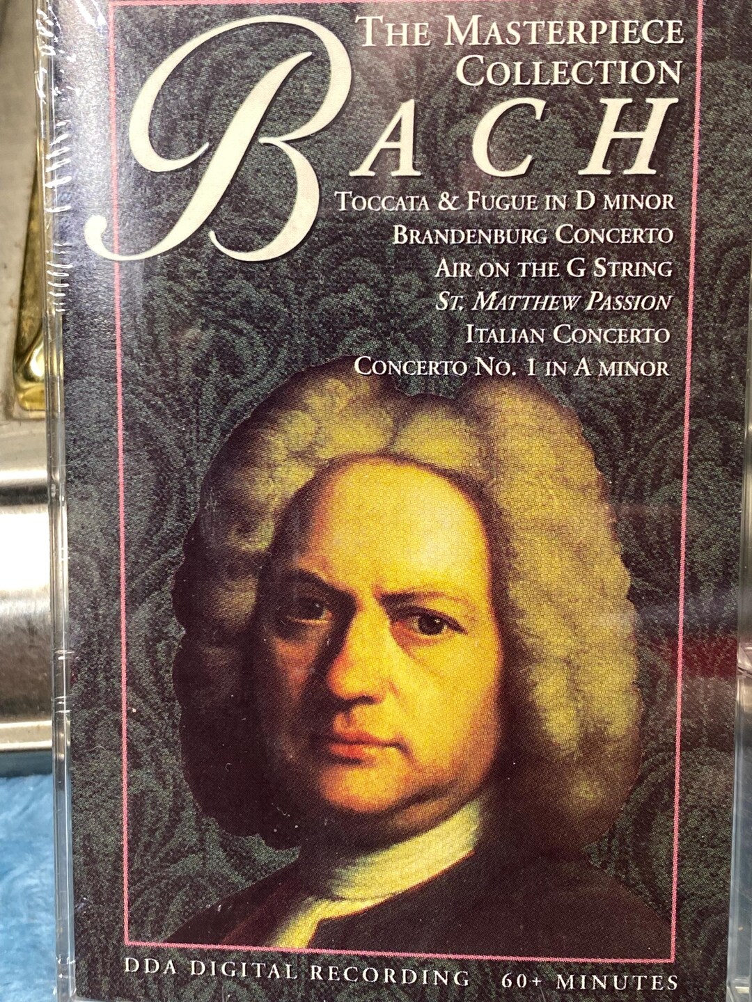 Cassette-johann Sebastian Bach - the Masterpiece Collection Cassette BRAND NEW - Etsy