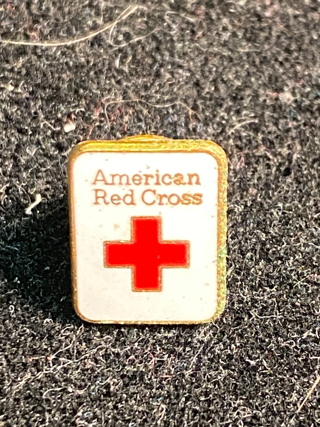 American Red Cross Lapel Pin - Etsy