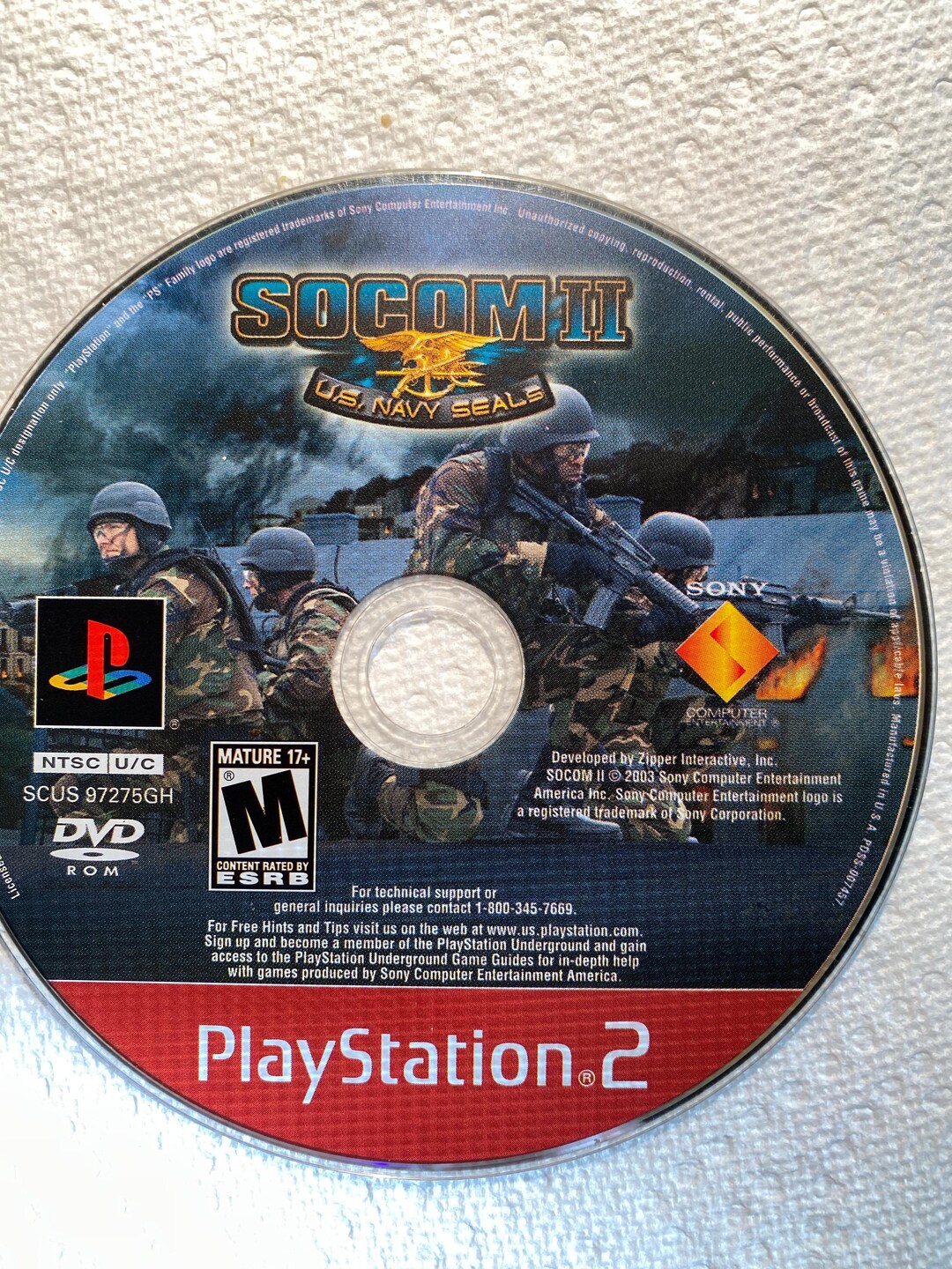 Play Station 2…socom II US Navy Seals PS2 (B) - Etsy