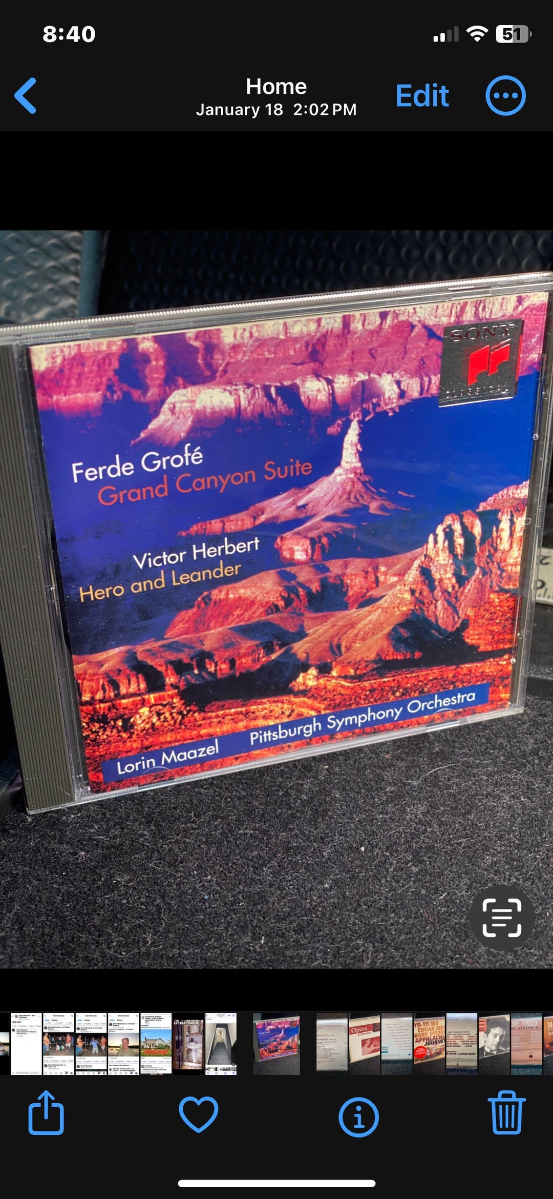 Ferde Grofe Victor Herbert CD - Etsy