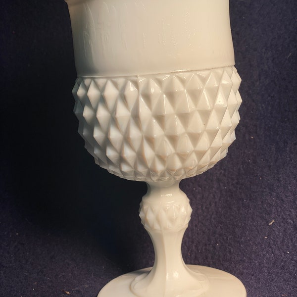 Milk Glass Diamond - Etsy