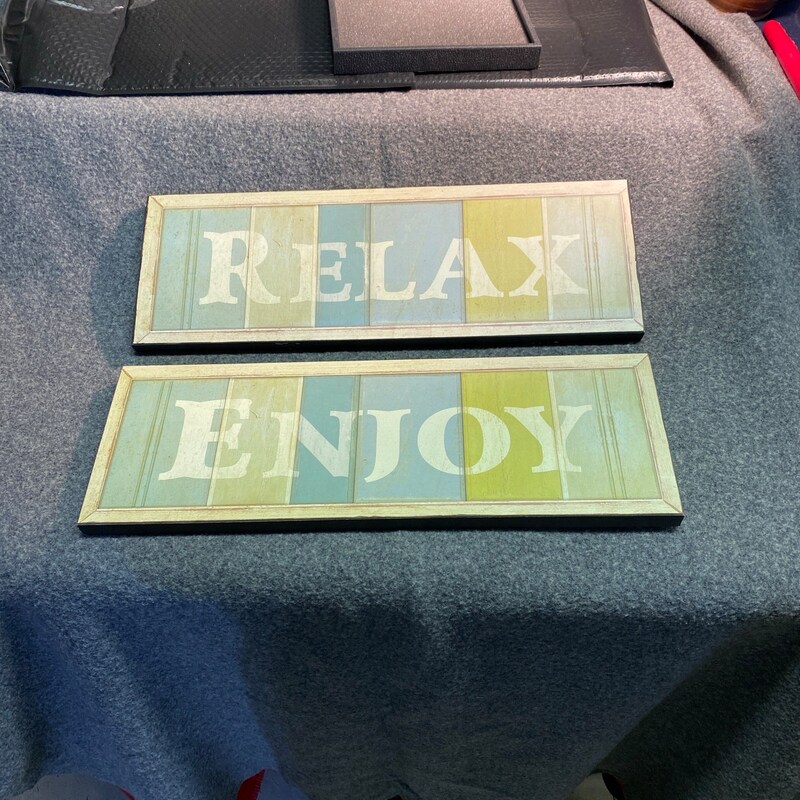 Relax Sign - Etsy