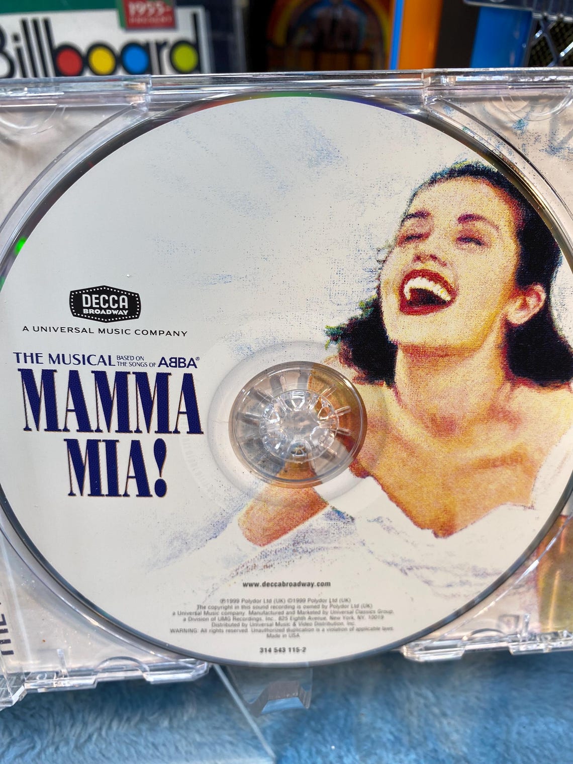Cd-mamma Mia! the Musical Based off the Songs of ABBA Pre-owned Good ...