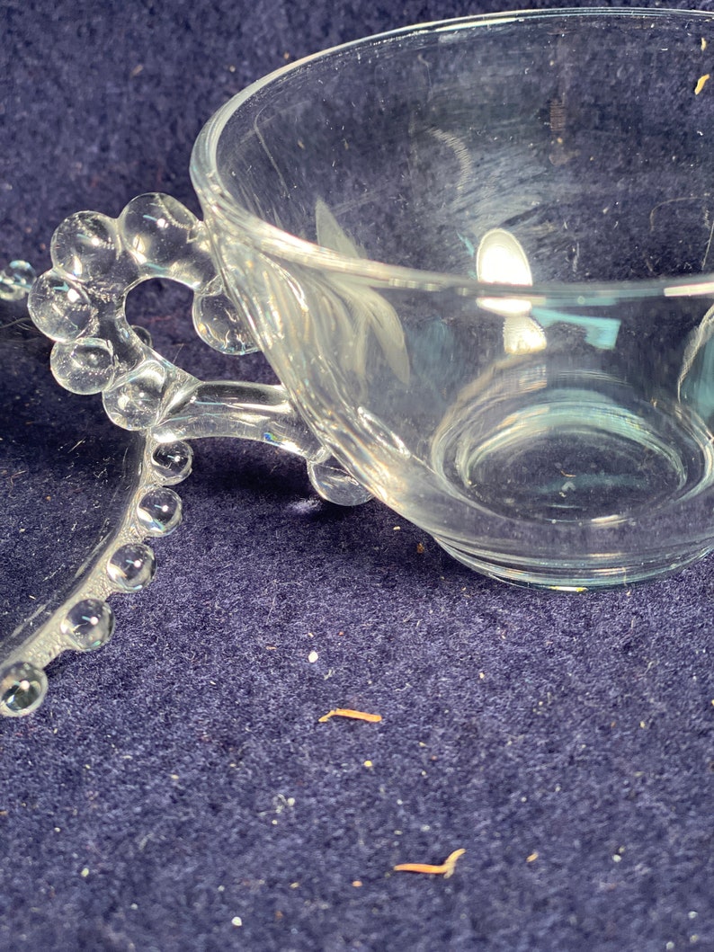 Candlewick Tea/coffee Cup & Saucer …6 Cup and Saucers Are Available - Etsy