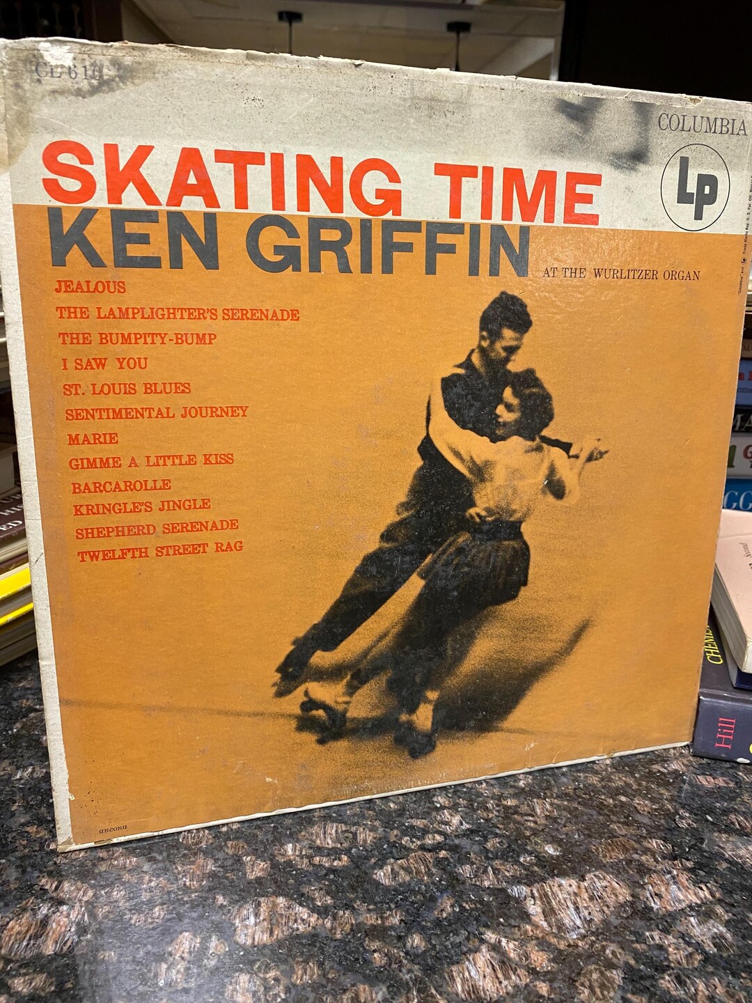 Vinyl 33 Record-skating Time, Ken Griffin at the Wurlitzer Organ ...