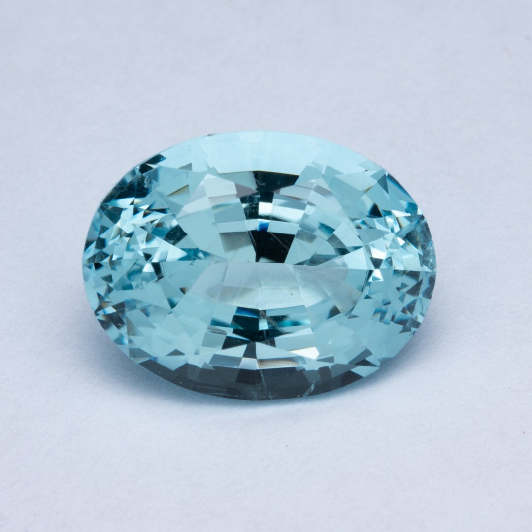 5.435ct Aquamarine | Engagement Ring | Natural Aquamarine | Oval Shape ...