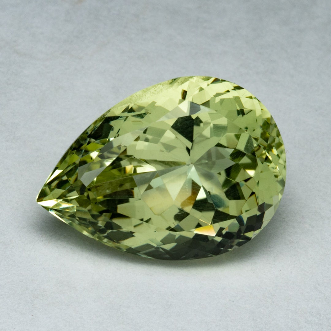 6.86ct Beryl | Engagement Ring | Natural Beryl | Pear Shape | Loose ...