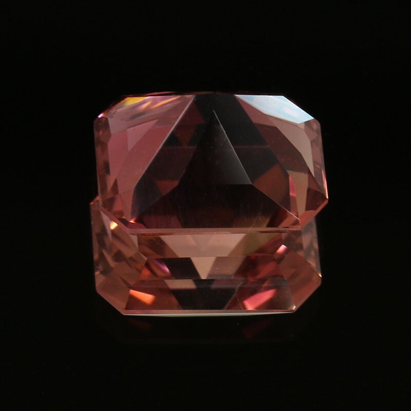 2.4ct Natural Rose Pink Tourmaline Radiant Cut Faceted - Etsy