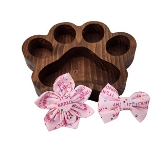 Birthday Dog Bows for Its Bark Day in Pink Birthday Dog Bow, Blue ...