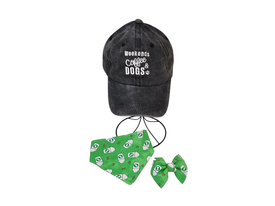 Puppuccino DOG BANDANA Pup Cup Dog Treat Bandana W Clip or Over the ...