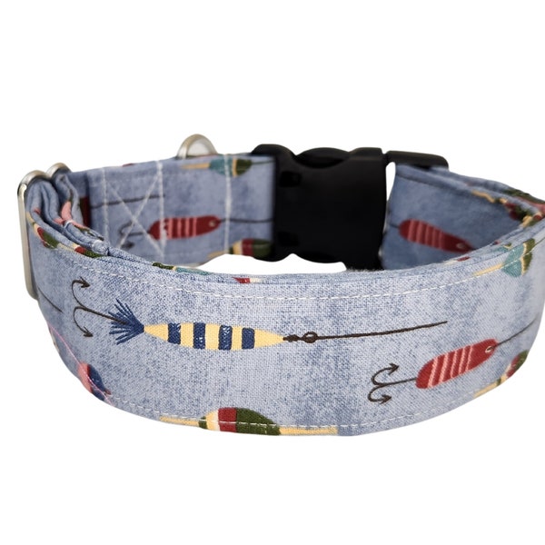 Fishing Dog Collar - Etsy