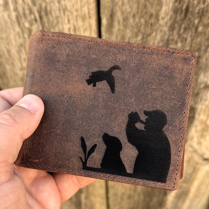 Duck Leather Wallet - Etsy
