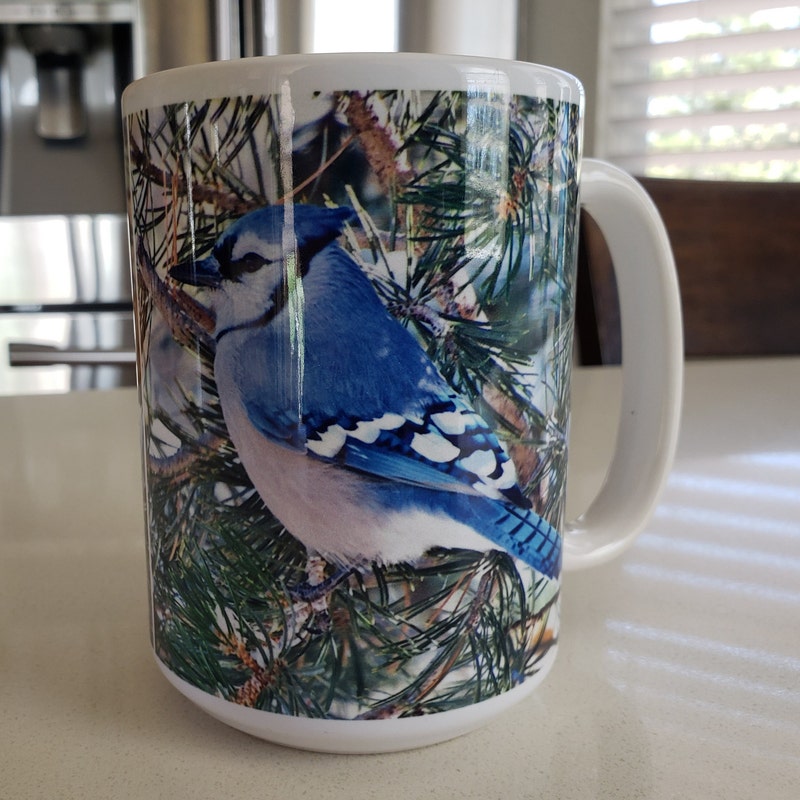 Blue Jay Mug - Etsy