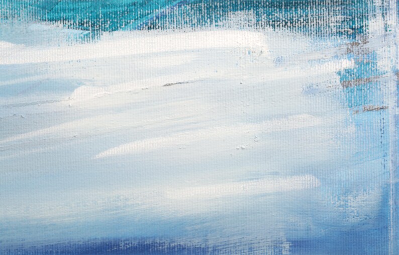 Sas V. Acrylic Painting Sailing Ships Tihany Balaton Blue Gold Colors ...