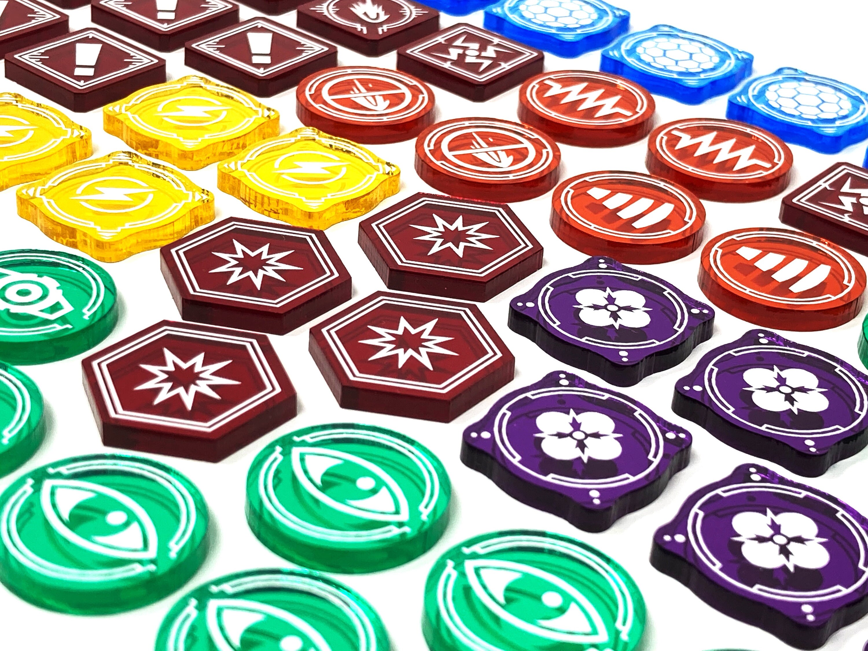 X-wing Token Set Mirror Series Star Wars X-wing Compatible | Etsy