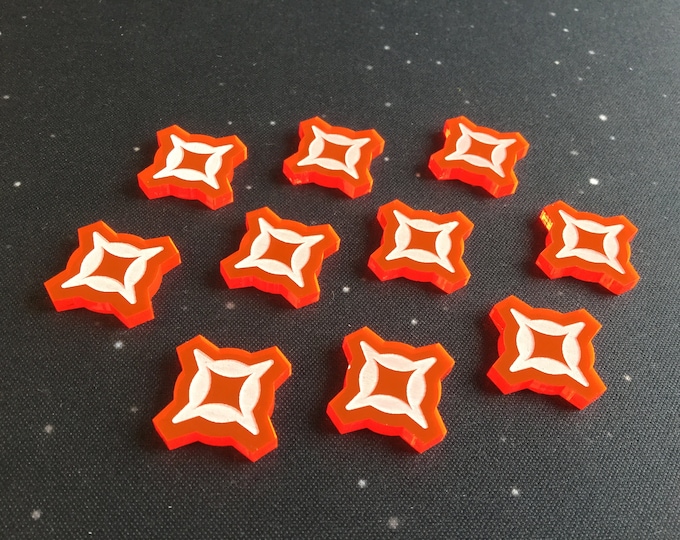 Imperial Assault Compatible, Acrylic Rubble Tokens - Etsy