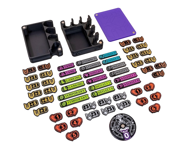 Deluxe Organiser, Full Token Set & Victory Point Dial - Riftbound TCG ...