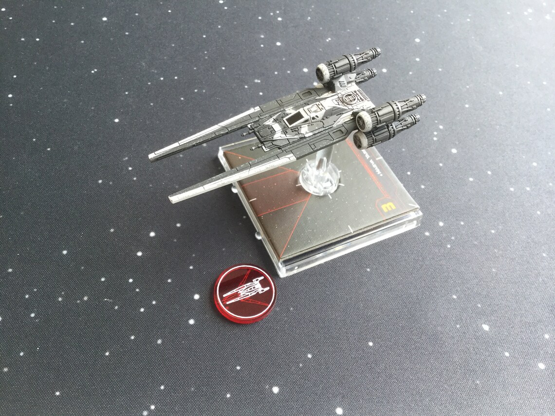 1 X U-wing Token - Star Wars X-wing Compatible - Etsy