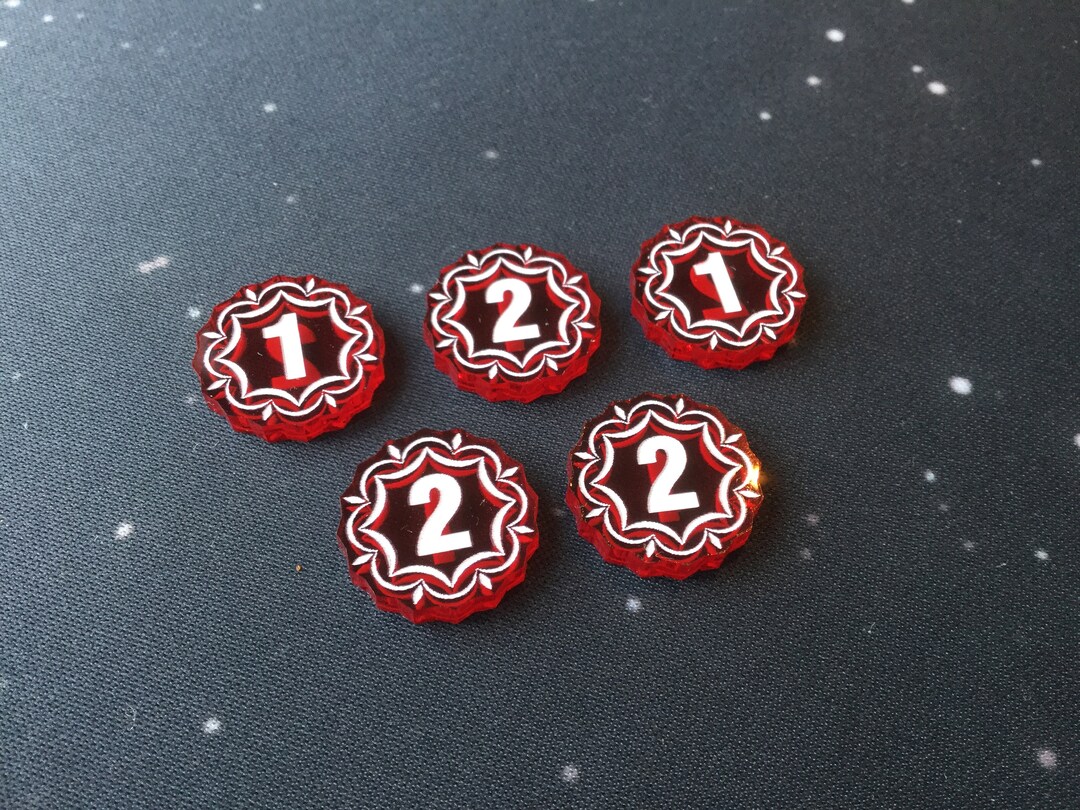 Keyforge - Damage Tokens - Etsy