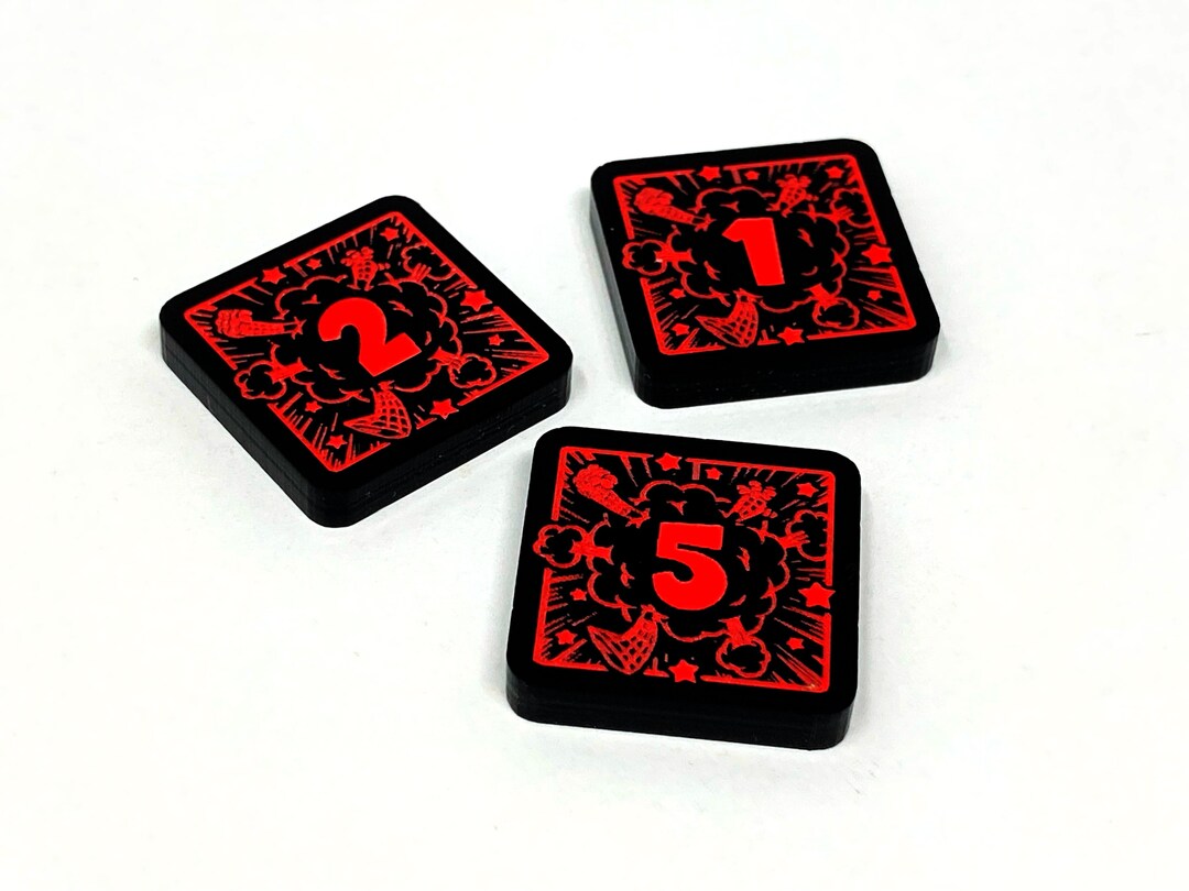 3 X Toon Tokens double Sided for Marvel Champions LCG - Etsy