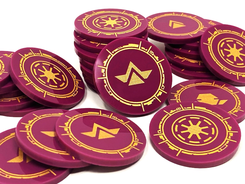 Galactic Republic Customisable Order Token Set for SW - Etsy