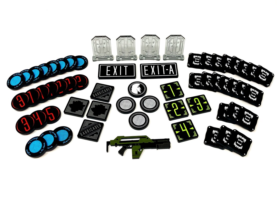 Aliens: AGDITC - Core Token Set (double Sided) - Etsy