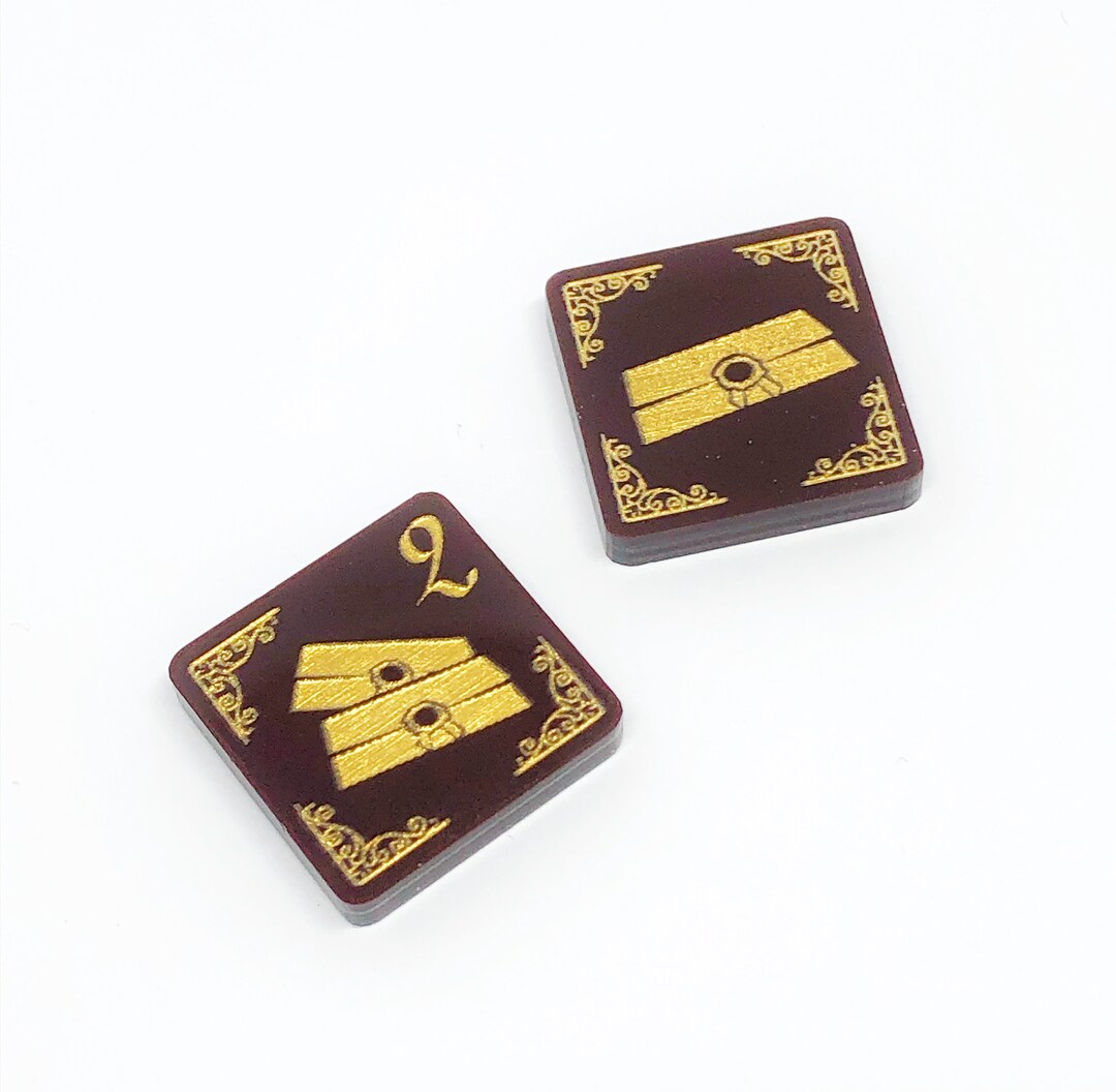 2 X Secret Tokens (double Sided) for Arkham Horror LCG - Etsy UK