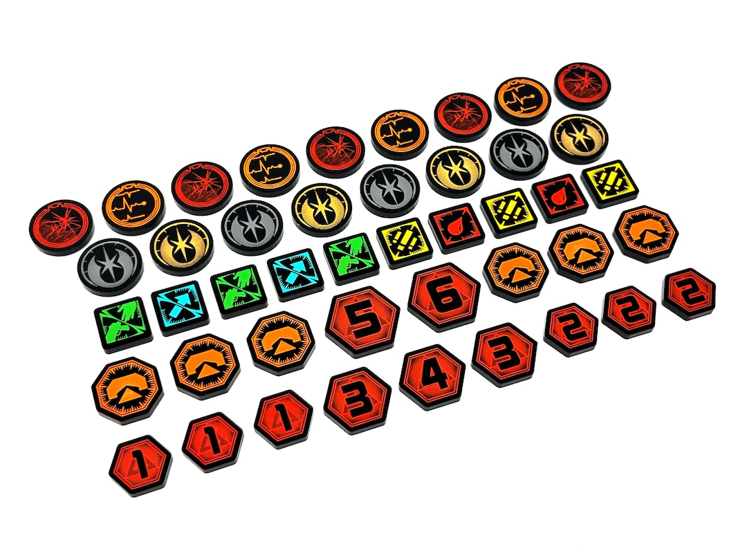 SW Shatterpoint - Single Player Token Set (double Sided) - Etsy