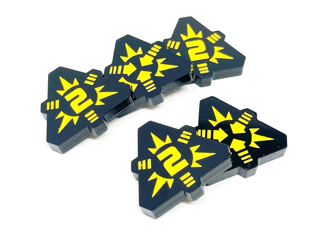 5 X 1/2 Suppression Tokens for SW Legion (double Sided) - Etsy